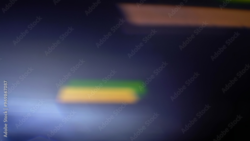 Cinematic anamorphic lens flares with vivid light streaks and ...
