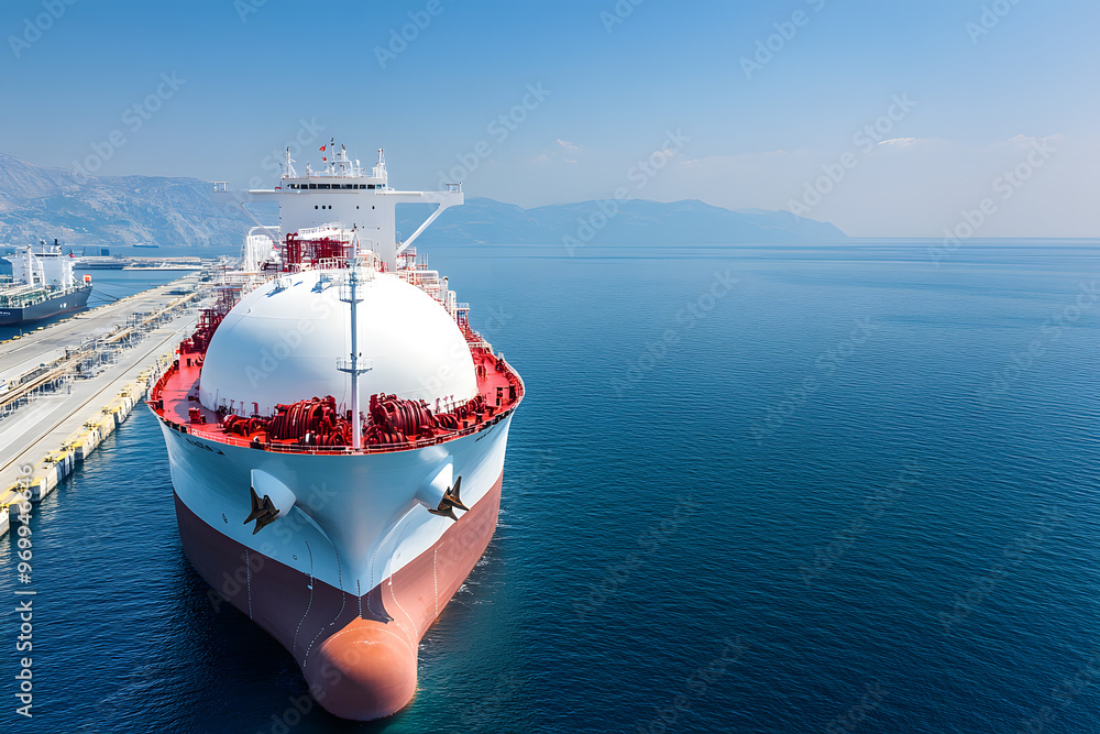 Liquefied Natural Gas Carrier Vessel, LNG Shipping and Maritime ...