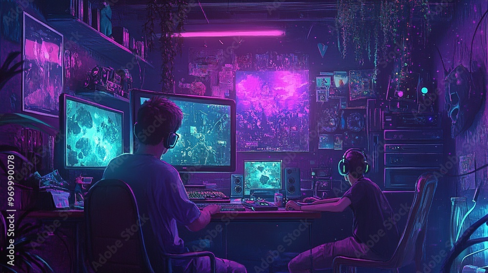 A virtual event where members of a gaming subculture discuss the ...