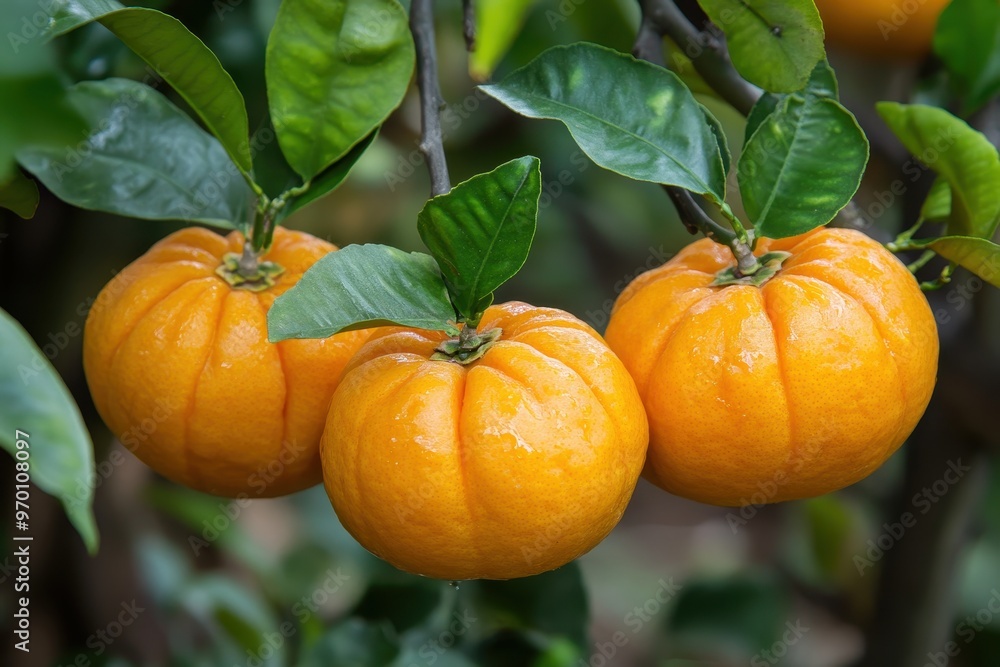 Sumo Mandarin is fitting due to size and topknot like sumo wrestler ...