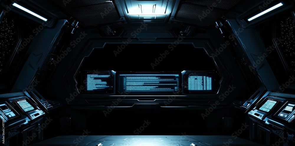 Video game target screen with vibration. Modern HUD and GUI. Modern ...