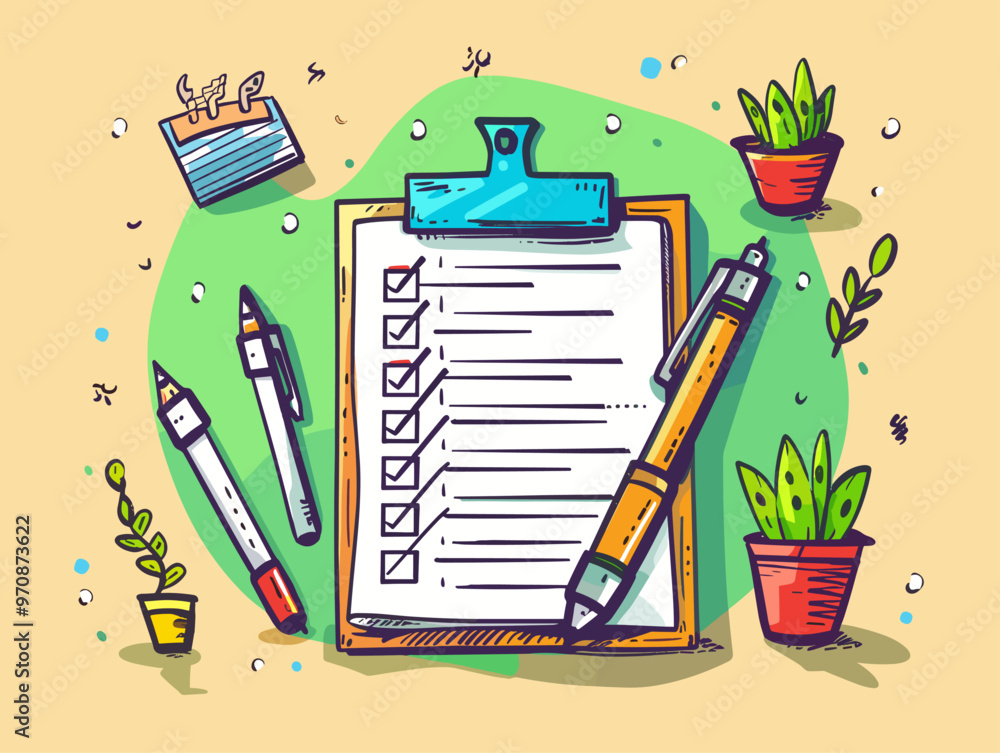 Project Planning Checklist: A Visual Guide to Success Stock Vector ...