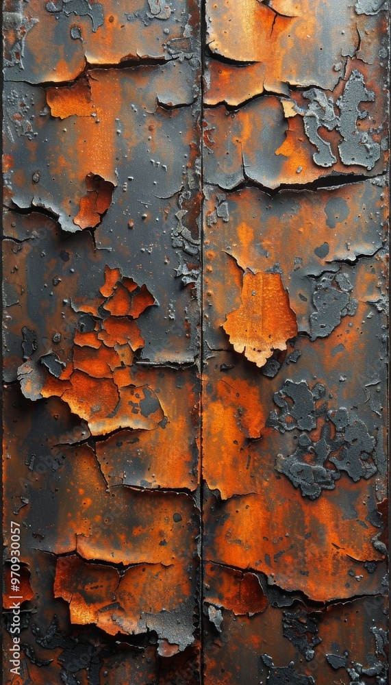 Explore the rugged beauty of decay in this ultra sharp photo, where a ...