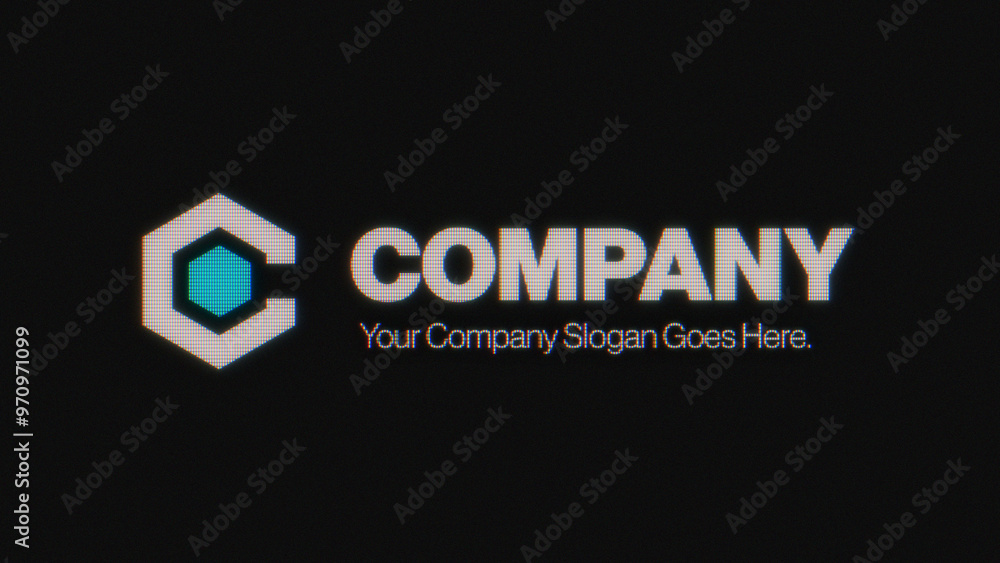 Retro VHS Logo Reveal Stock Template | Adobe Stock