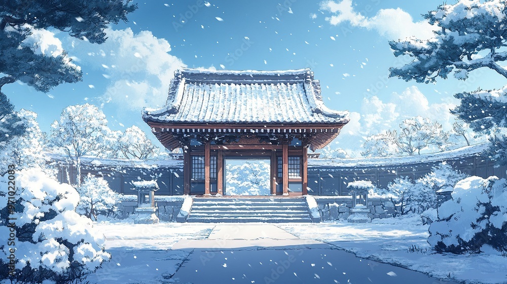 Lofi Beautiful Japanese Japan Buddhist Temple Shinto Shrine ...