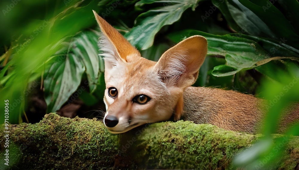 Indian Fox Hiding in the Jungle, Capturing the Elusive Beauty and ...