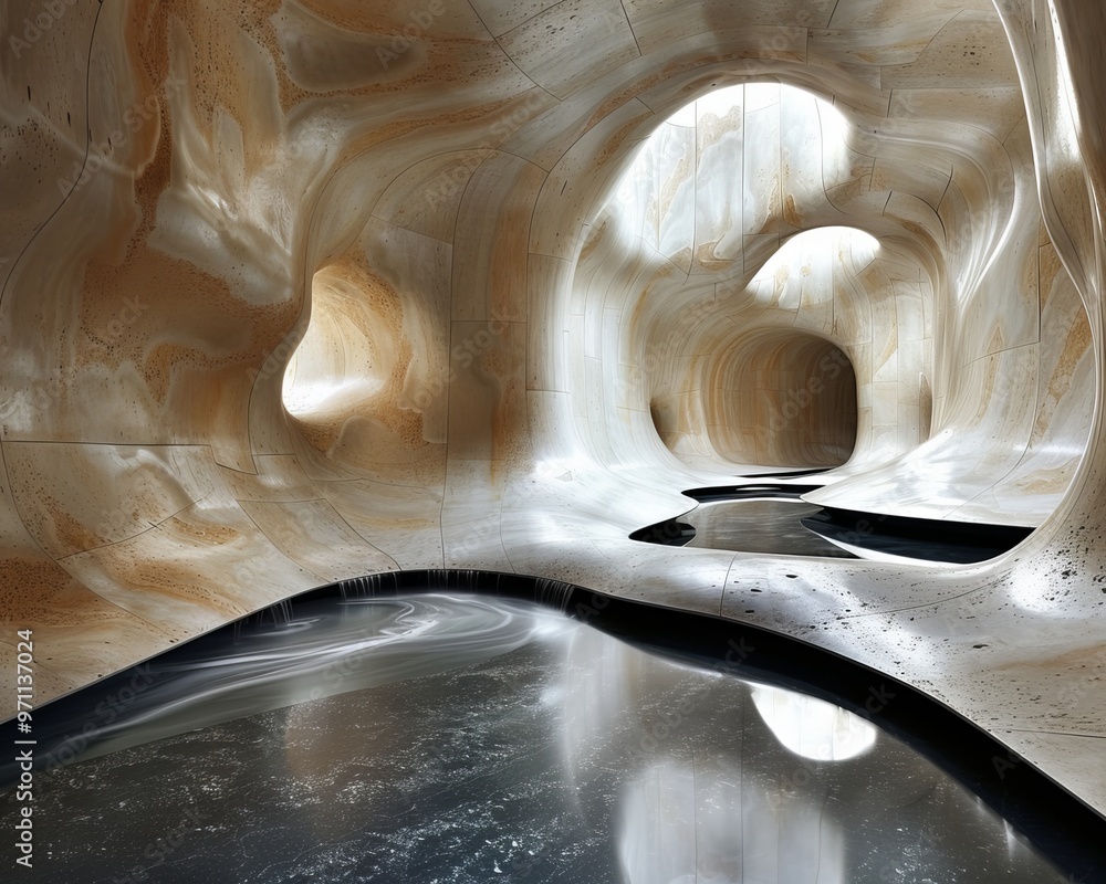 Nature inspired organic resort architecture utilizing parametric design ...