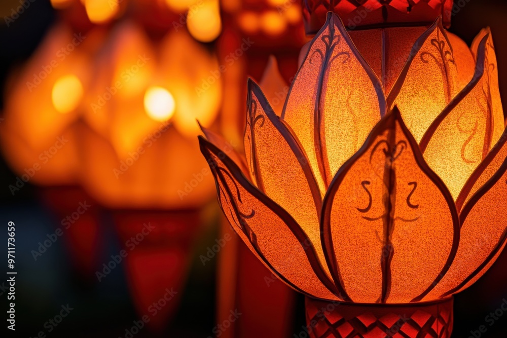 Vesak lantern feature, acknowledged as buddha jayanti, buddha purnima ...