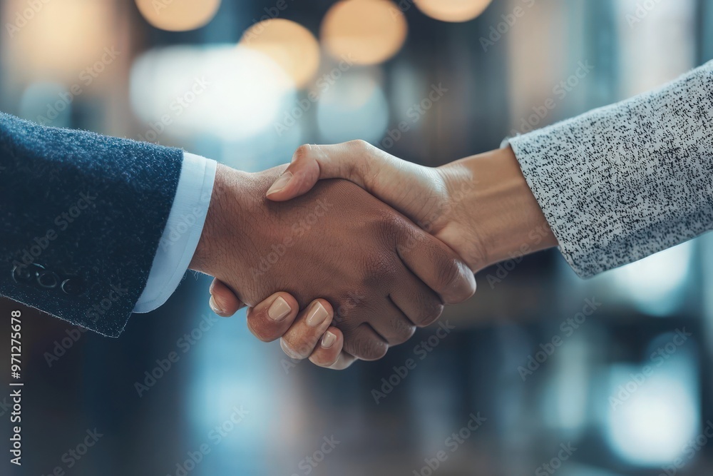Warm Professional Introductions The simple act of a handshake in an ...