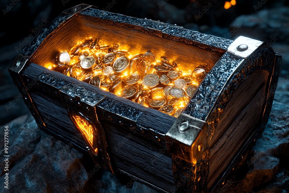 A cursed treasure hoard deep within the dungeon, where anyone who tries ...