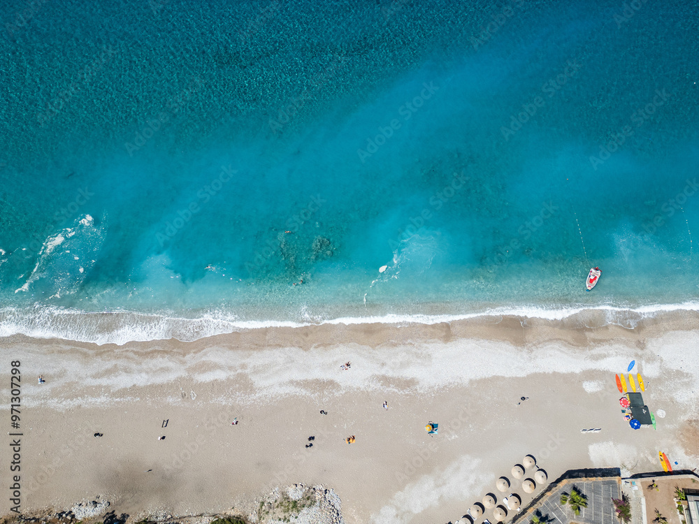 The most beautiful beaches of the world and Turkey are Kabak Bay and ...