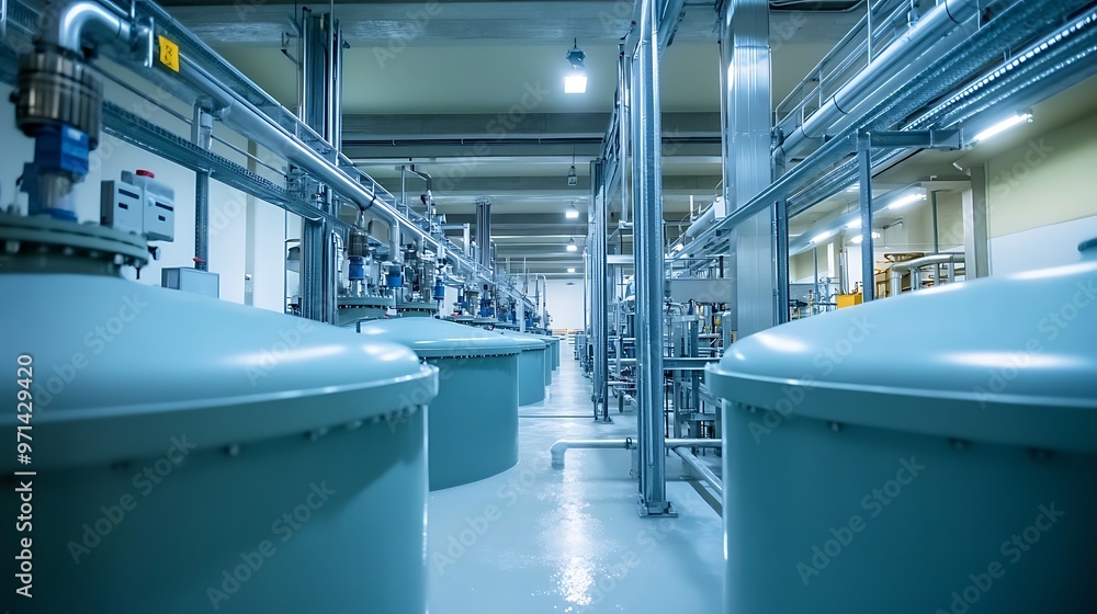 Overflow control systems and large filtration tanks in a wastewater ...