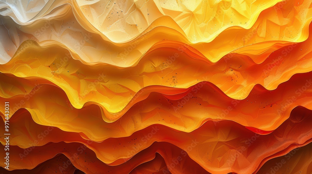 Amber paper texture, flowing organic lines, abstract wallpaper design ...