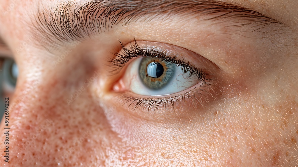 Skin showing a patchy, red rash with visible swelling and small bumps ...