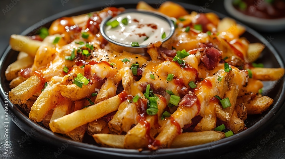 National Junk Food Day July 21 21st Loaded cheese cheesy French fries ...