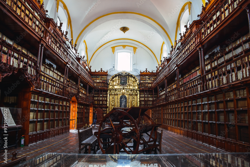 The Biblioteca Palafoxiana is a library in Puebla, Mexico. It was the ...