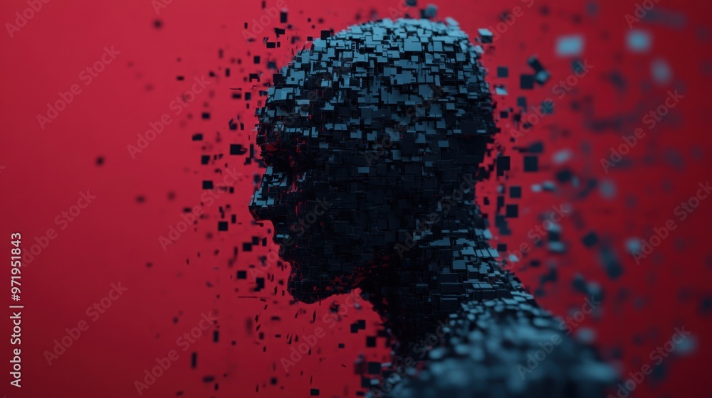 Toxic personalities warping the digital landscape in a futuristic world ...