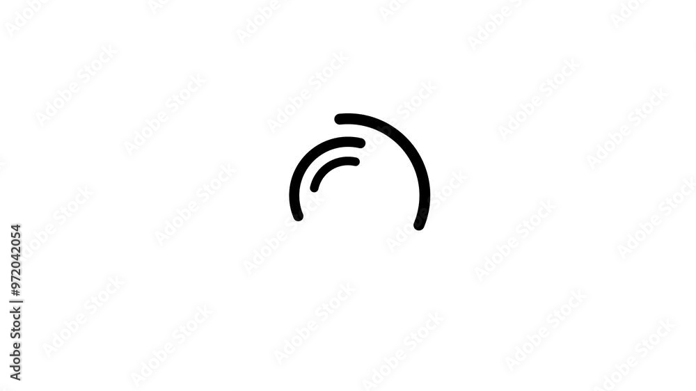 Abstract Circle Loading Bar Animation Loading Progress Bar Loading Sign Progress Bar