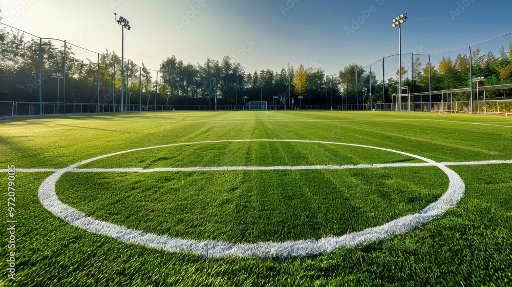 The Pitch: A rectangular field, 100-110 meters long and 64-75 meters ...