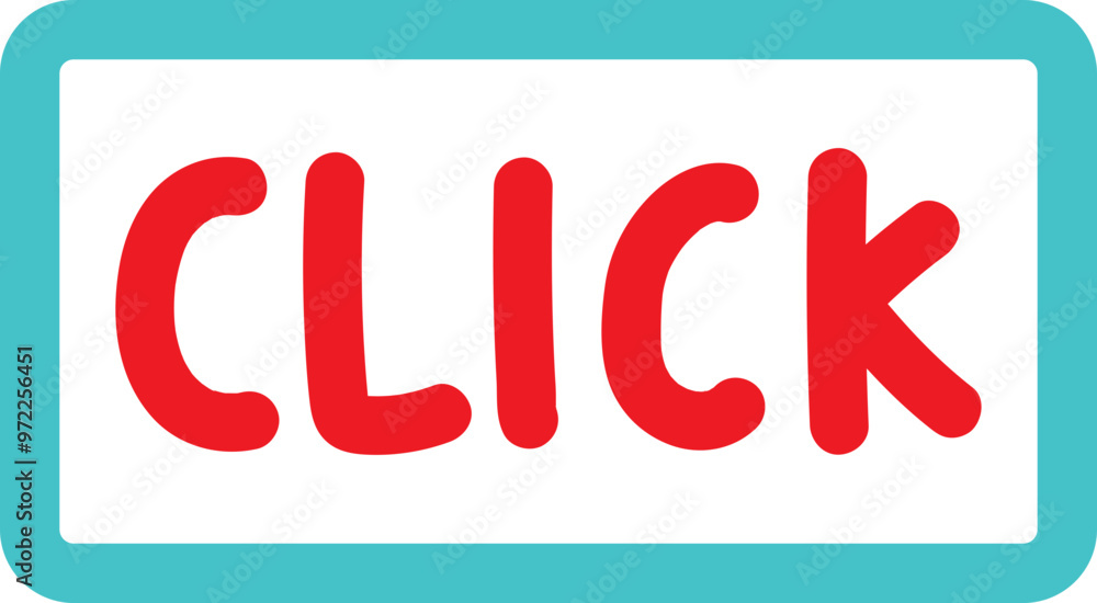 Click Here Button with pointer clicking. Web button set. Click button ...