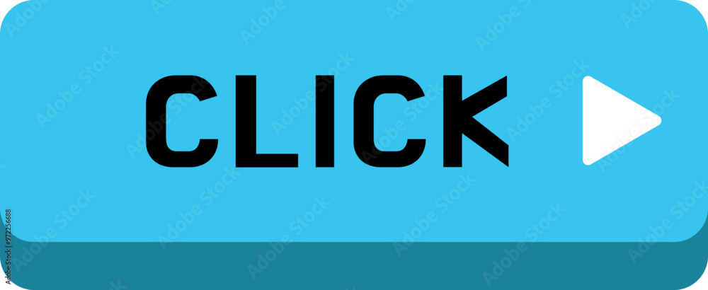 Click Here Button with pointer clicking. Web button set. Click button ...