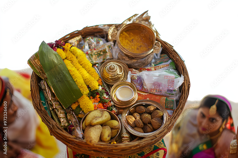 Indian hindu wedding ceremony traditional items, lords Stock ...
