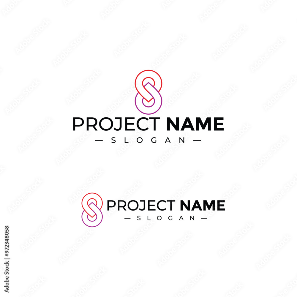 Connecting Infinity Eight Location Logo Design | Modern Vector Logo for ...