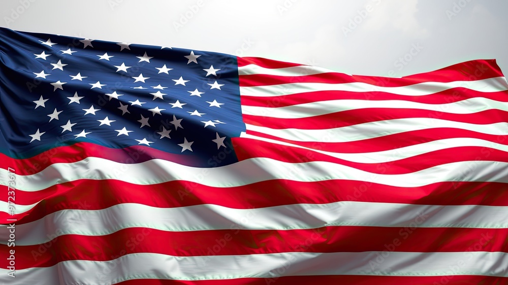 American flag images, Waving the American Flag, a Symbol of Patriotism ...