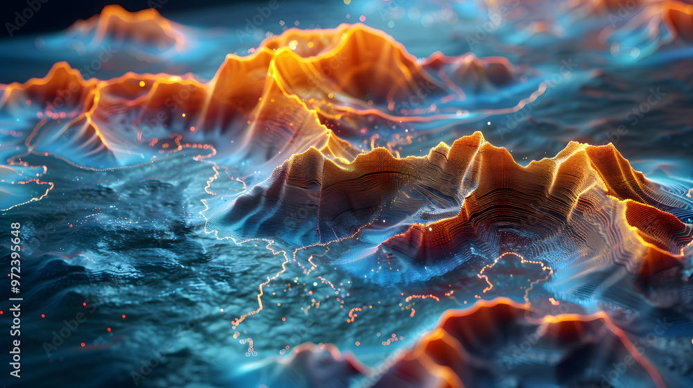 Revealing the Oceans Depths: 3D Cartography Unveils Marine Topography ...