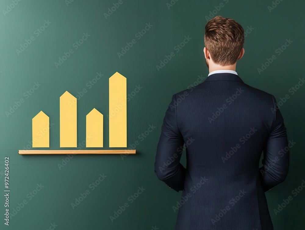 A CEO presenting a business strategy focused on accelerating growth ...