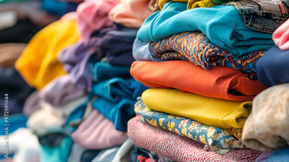 textile pollution, fast fashion industry waste, old clothing cloth ...