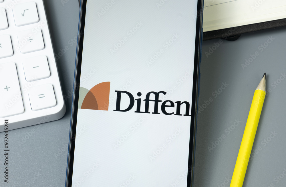 New York, USA - 30 August 2024: Diffen.com Logo on Phone Screen ...