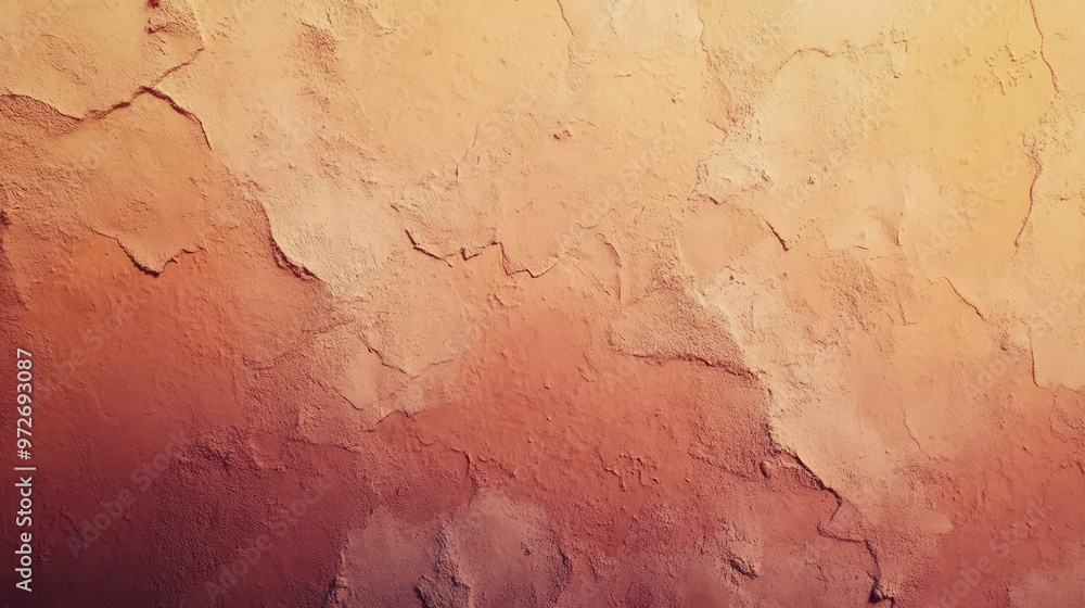 Gradient from pale peach to warm terracotta, with a smooth, earthy ...