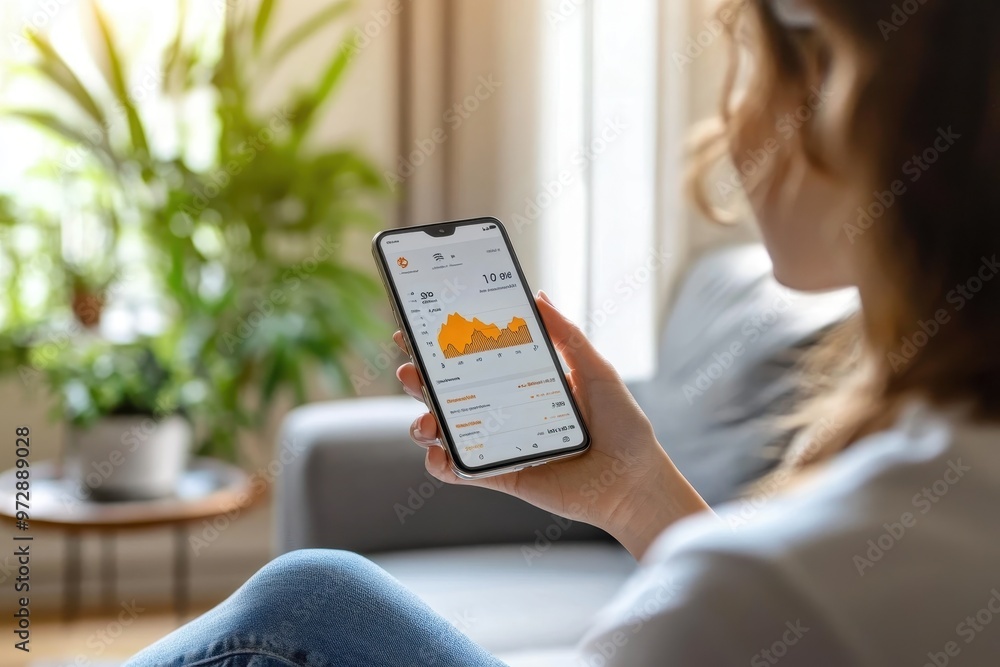 Interactive financial planning app on a smartphone â€“ Gen Z client ...