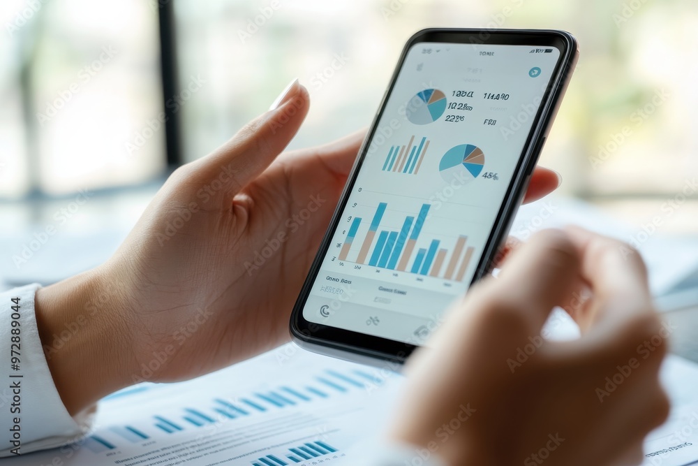 Interactive financial planning app on a smartphone â€“ Gen Z client ...