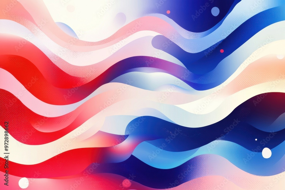 Independence day festivities. 4th of july event layout. Basic poster ...