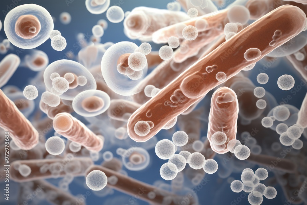 A fascinating glimpse into the microscopic world of Bacillus subtilis ... A fascinating glimpse into the microscopic world of Bacillus subtilis ...