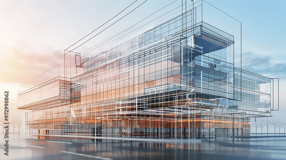 Digital Building Information Modeling (BIM), digital Building ...