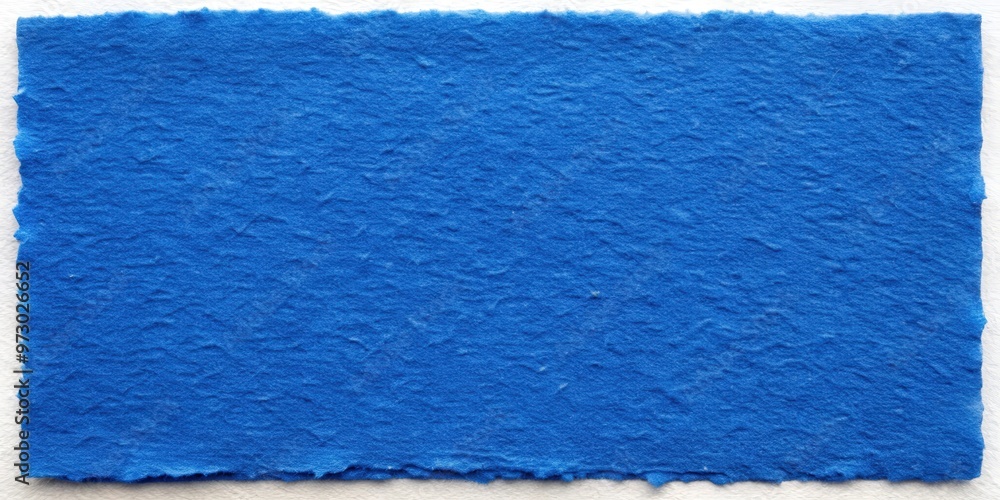 Cobalt blue artisan paper with fine textured surface , cobalt blue ...