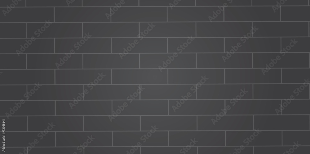 Dark black brick wall background. architecture construction stone block ...