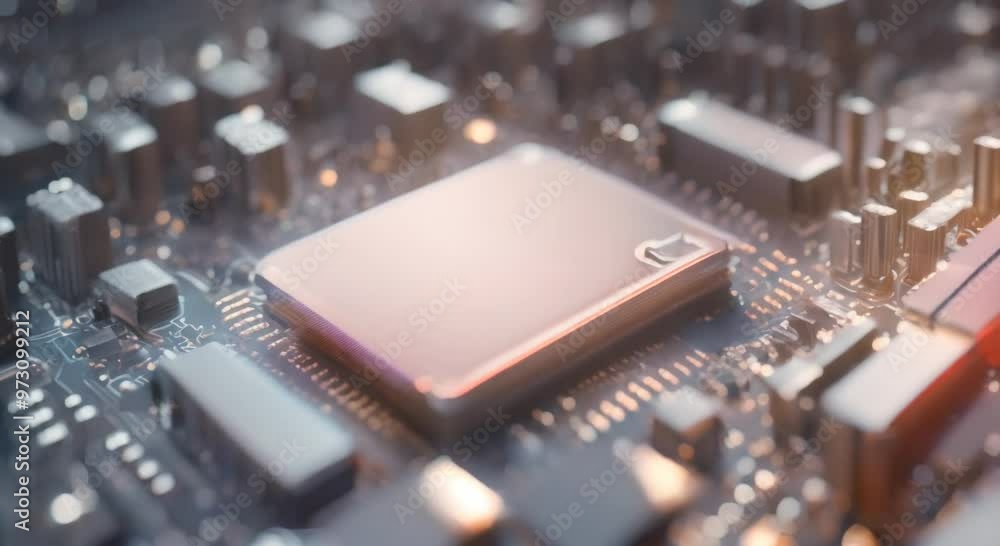 Motherboard Circuit Background Virus detected over circuit board Worm ...