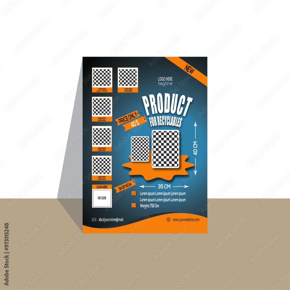 Professional and creative product label template layout Stock Vector ...