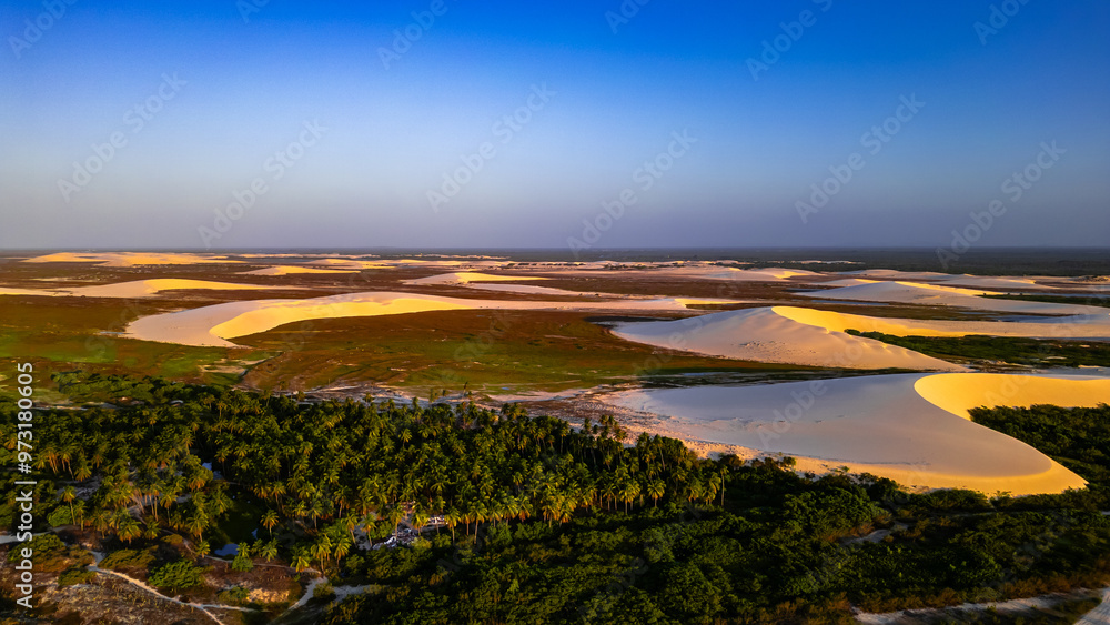 Parque Nacional Jericoacoara Jeri Ceará Natureza Dunas Paisagens Praia ...