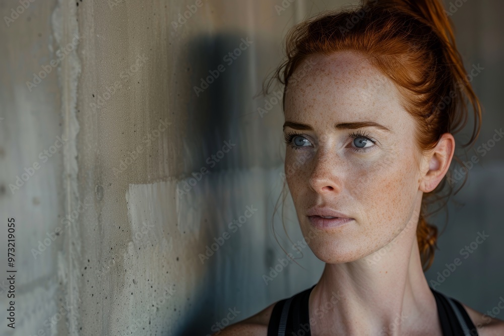 Female focusing on fitness goals, wellness, and a healthy lifestyle ...