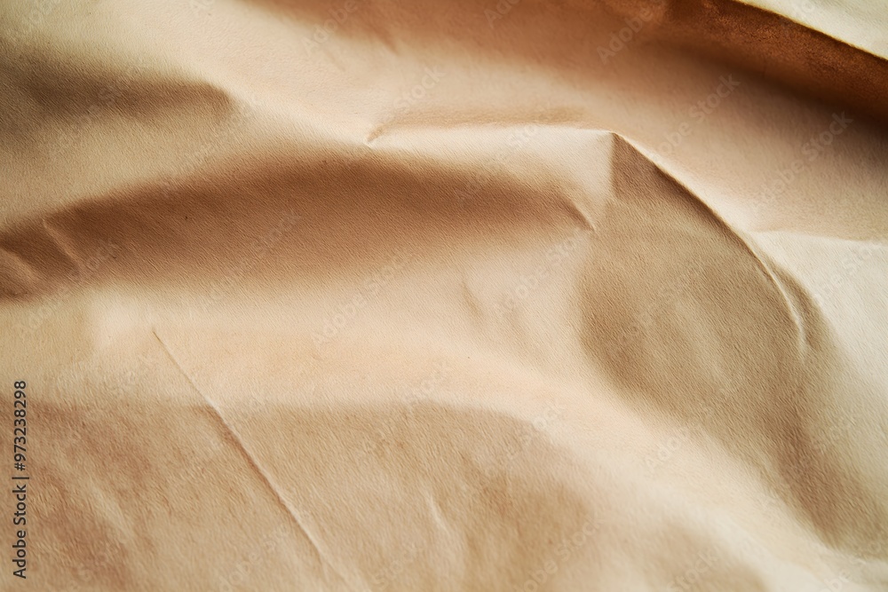 Blank Brown Paper Texture Background, Smooth, Slightly Aged With ...