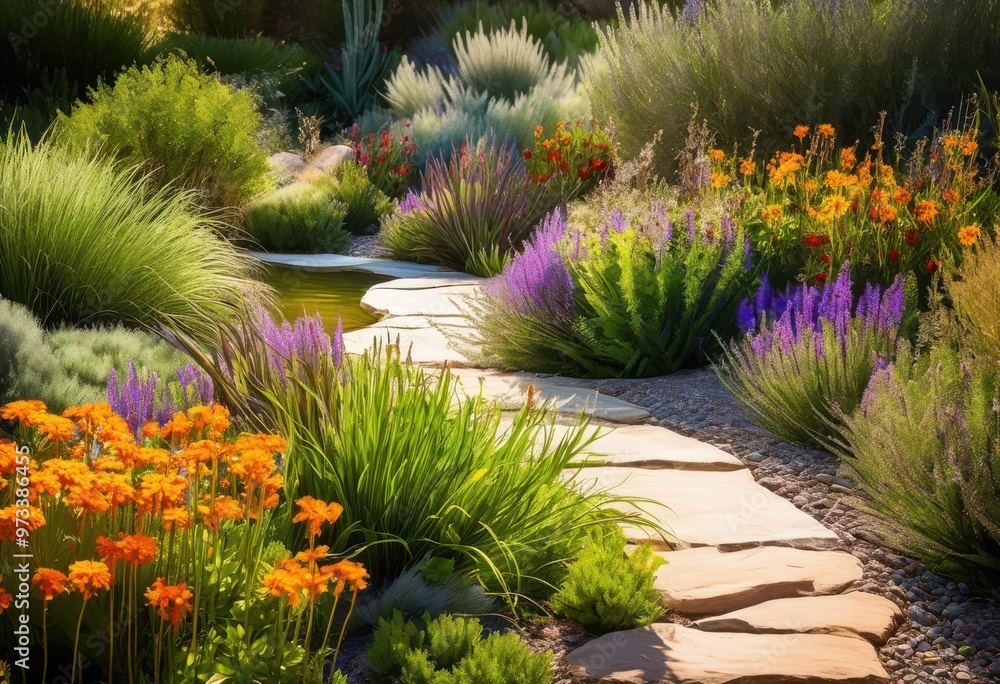 sustainable landscaping featuring varied habitats rich biodiversity ...