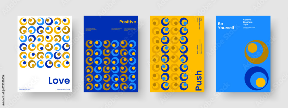 Geometric Banner Design. Creative Brochure Layout. Modern Flyer ...