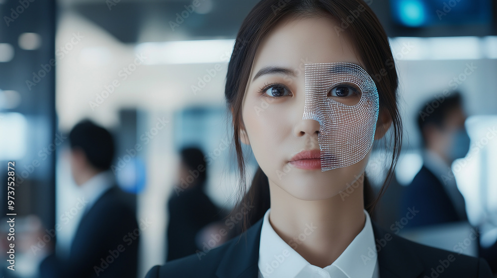Advanced Face Recognition Technology In A Business Environment Ai Powered Biometric