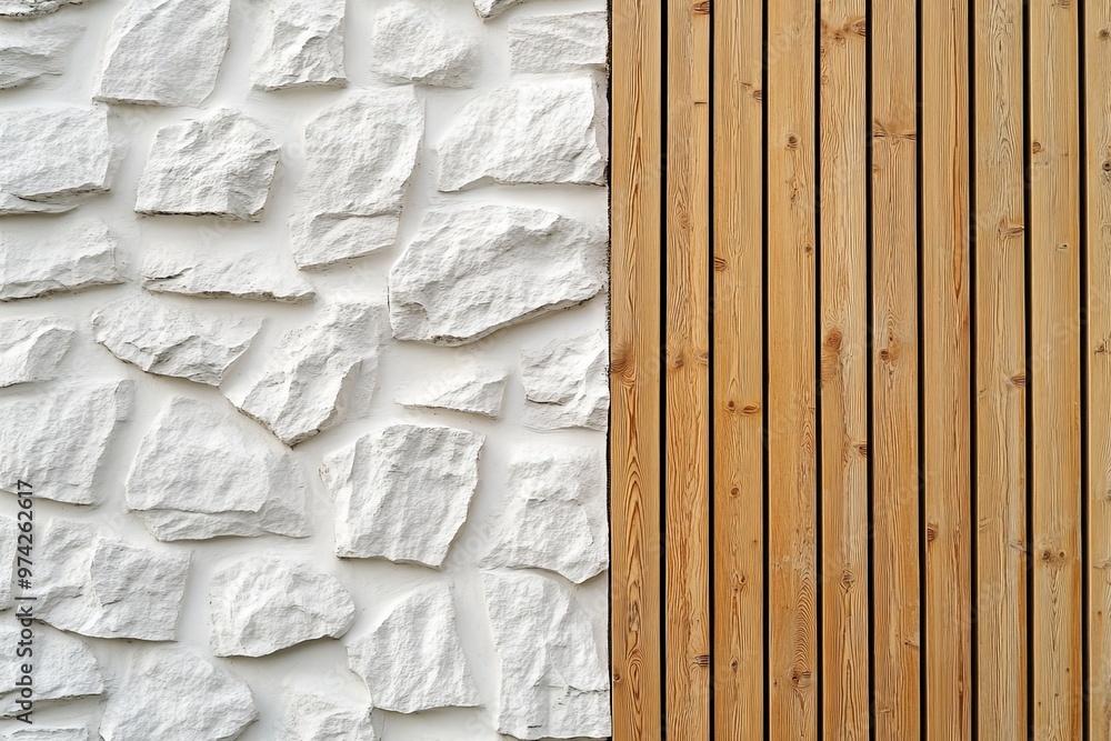 This image showcases a section of a wall featuring white stone bricks ...