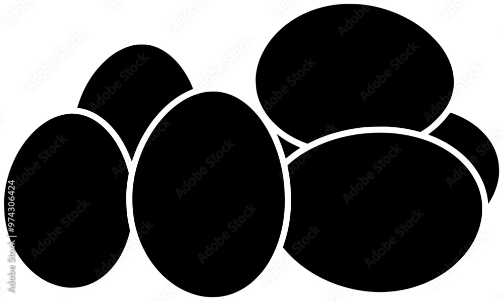 box illustration tray silhouette food logo farm icon egg outline balut ...